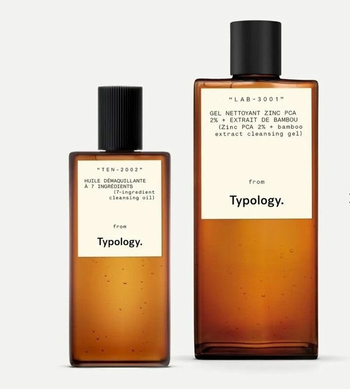 Typology Набор средств для очищения кожи Minimalist Purifying Double Cleanse