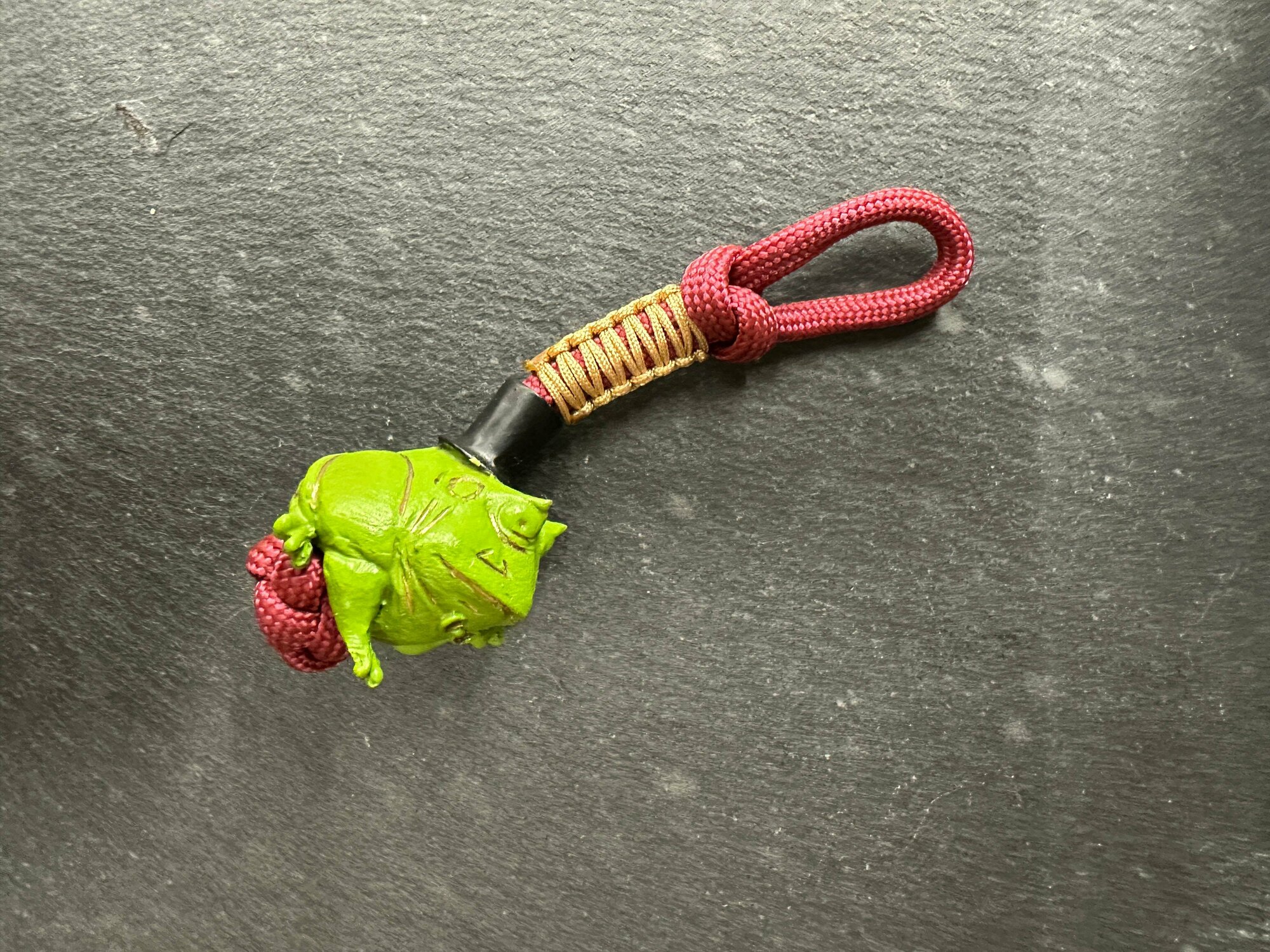 Темляк с латунной бусиной Блатной Frog (окрас)