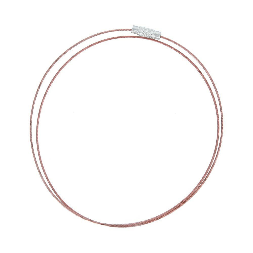 "Zlatka" Основание для колье KS-050 50 см №08 гр. розовый