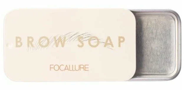 Мыло для бровей Focallure Brow Styling Soap с щеточкой, 10 гр.