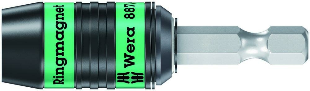 887/4 RR Rapidaptor битодержатель быстросъёмный, 1/4" E6.3, с магнитным кольцом, 57 мм WERA WE-052490
