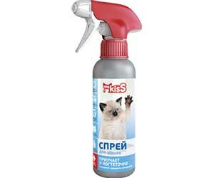 Спрей для кошек Ms.Kiss приучает к когтеточке no problems 200мл