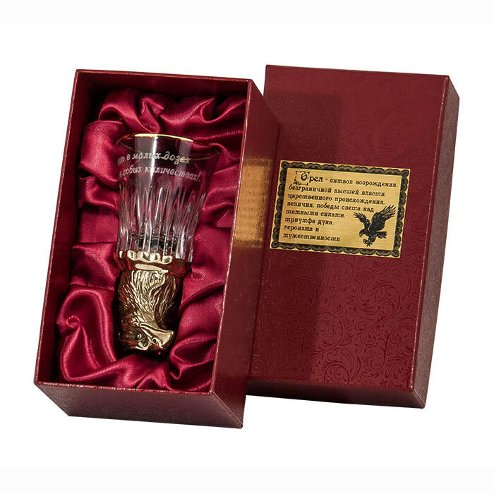 Стопка стеклянная "Орел" СС-01Орел