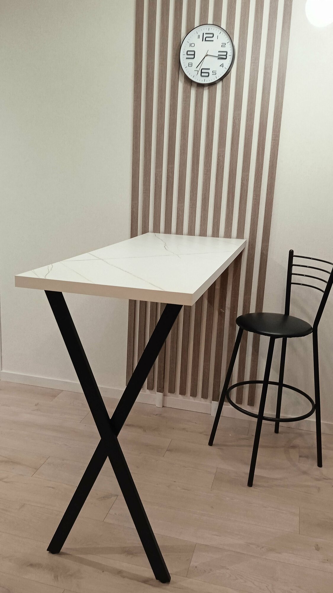 Барная стойка Лофт-10 Пирит светлый, 110х50