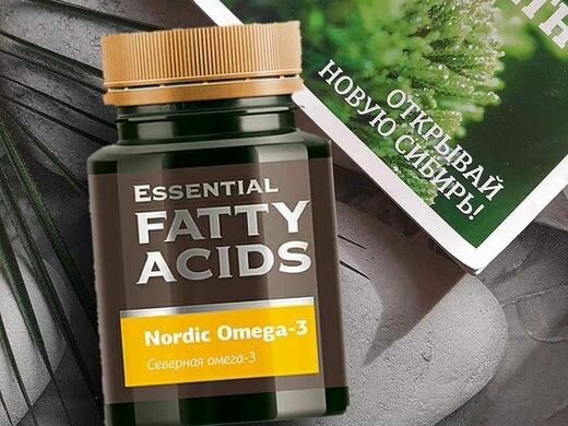 Северная омега-3 Essential Fatty Acids,60 капсул