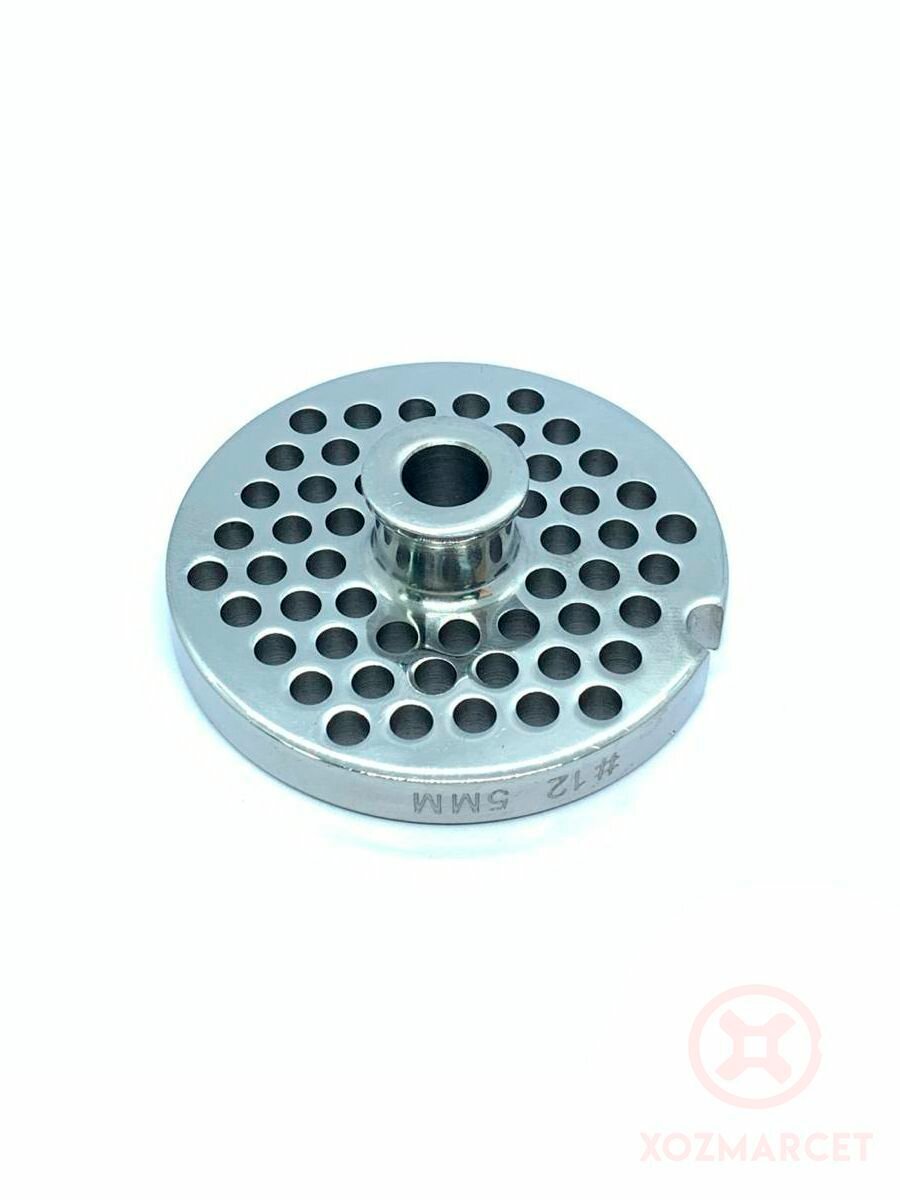 Решетка #12 с носиком для мясорубки Foodline (Д-69мм, раб. отв. 5мм)