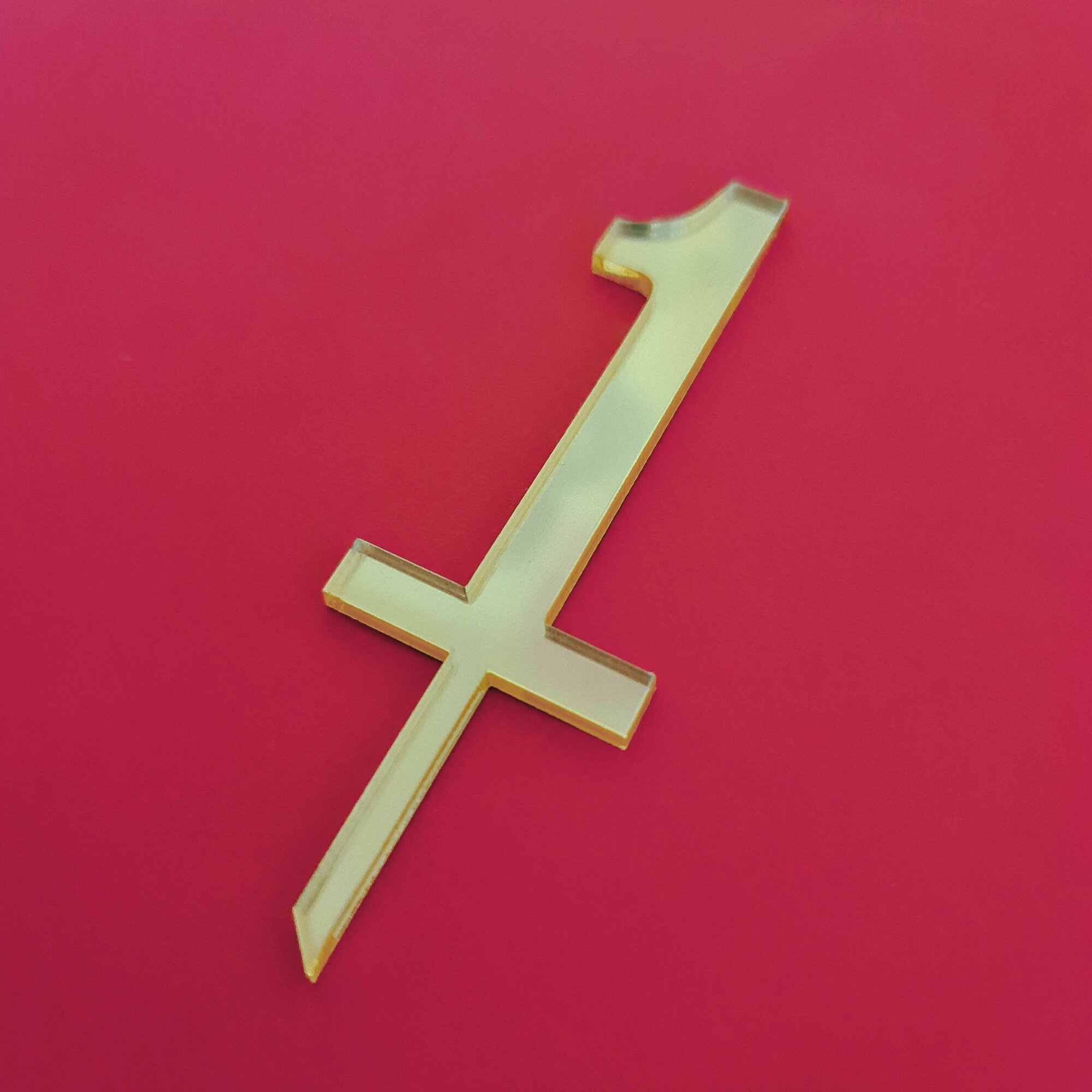 Топпер цифра Один