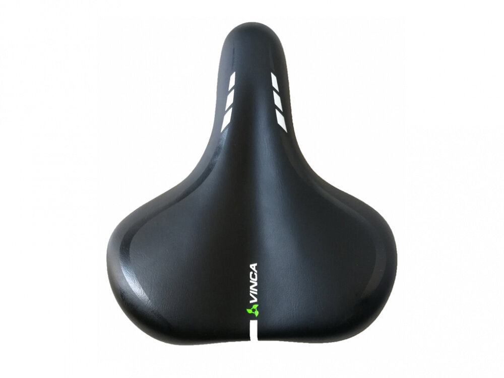 Седло велосипеда VS108 260*210мм, черное