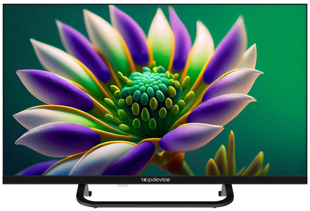 Телевизор Topdevice TV 24 FRAMELESS NEO CS04 HD Smart TV WildRed (TDTV24CS04H_BK) черный