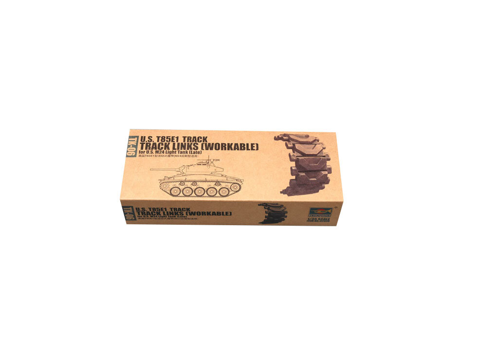 02036 Trumpeter Траки для U. S. T85E1 или U. S. M24 light tank (late) (1:35)