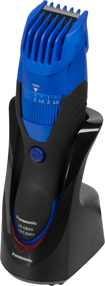 Машинка для стрижки Panasonic ER-GB40-A520 синий/черный