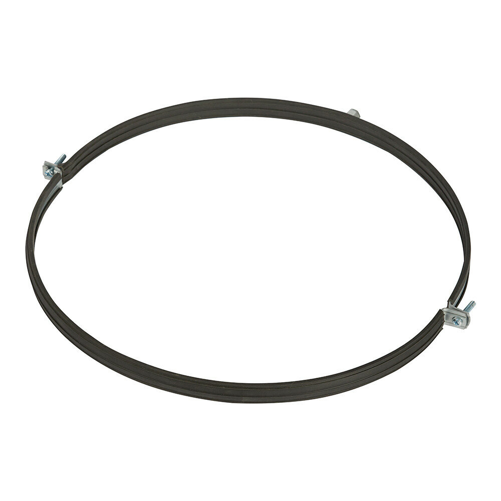 Хомут для круглых воздуховодов d400 мм оцинкованный