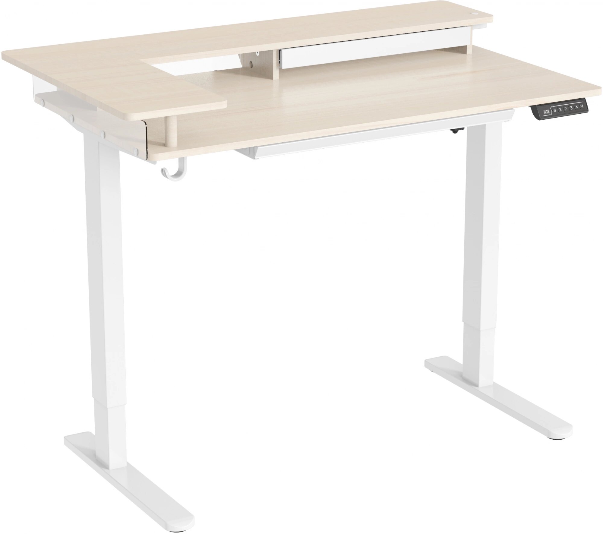 Стол компьютерный Cactus CS-EDL-DWT светлый дуб