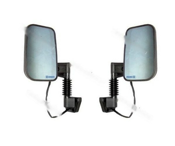 Зеркало боковое УАЗ левое+правое черные антиблик темно-синий обогрев Ergon для легковых авто