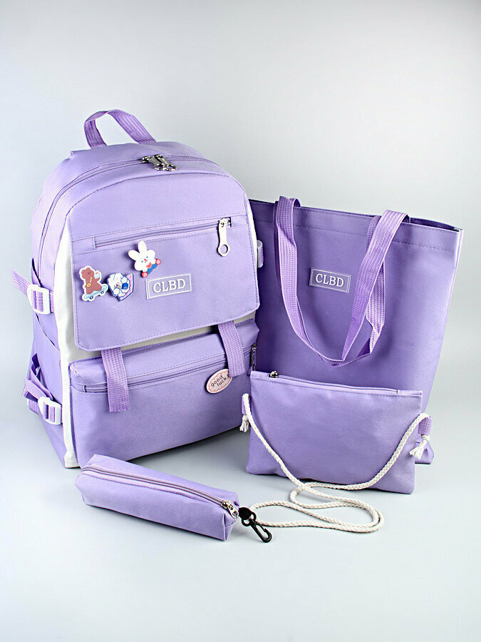 Комплект сумок шоппер, 4 шт.