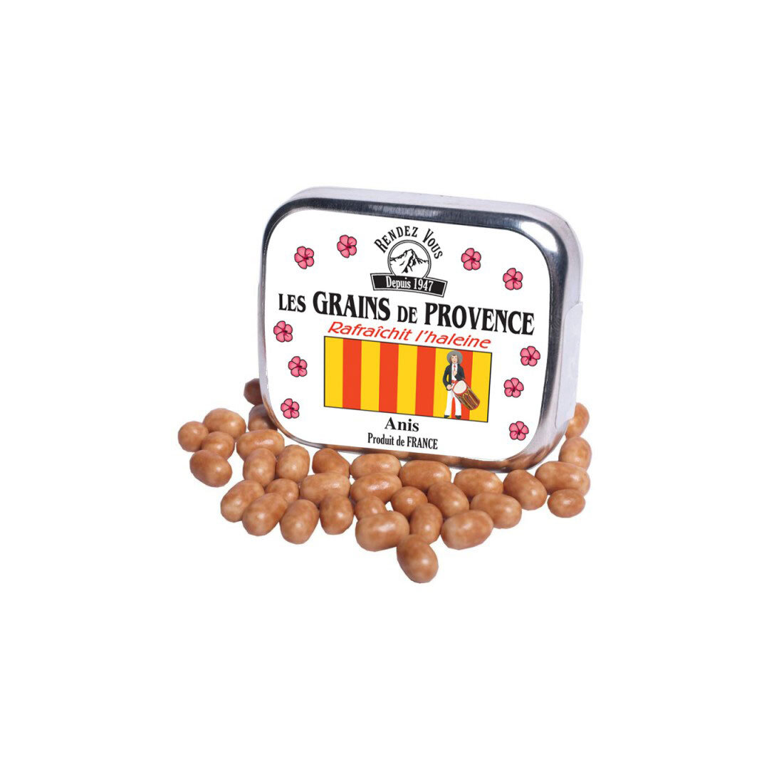 Леденцы RENDEZ VOUS освежающие зёрна Прованса со вкусом мяты и аниса 16г