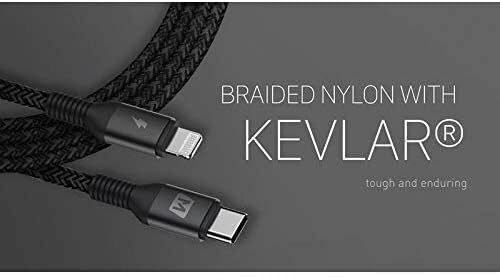 Кабель Momax ELITE LINK USB-C to Lightning Cable (1.2M) - Black