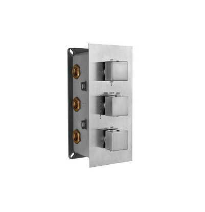 Встраиваемый смеситель для душа RGW Shower Panels SP-41 с термостатом хром 21140541-31