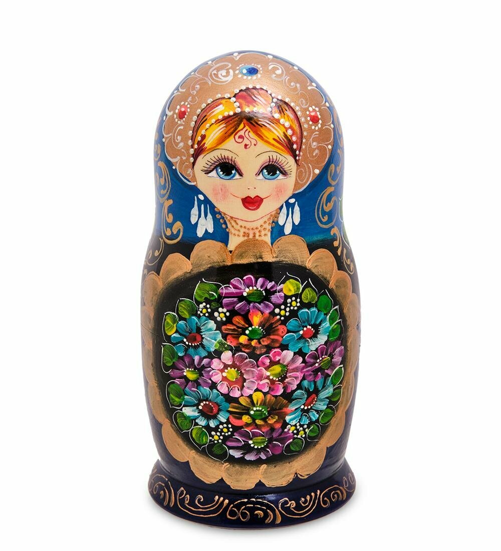 Матрешка 5м "Алевтина" A2152554 Народные промыслы, Дерево липа, краски, лак