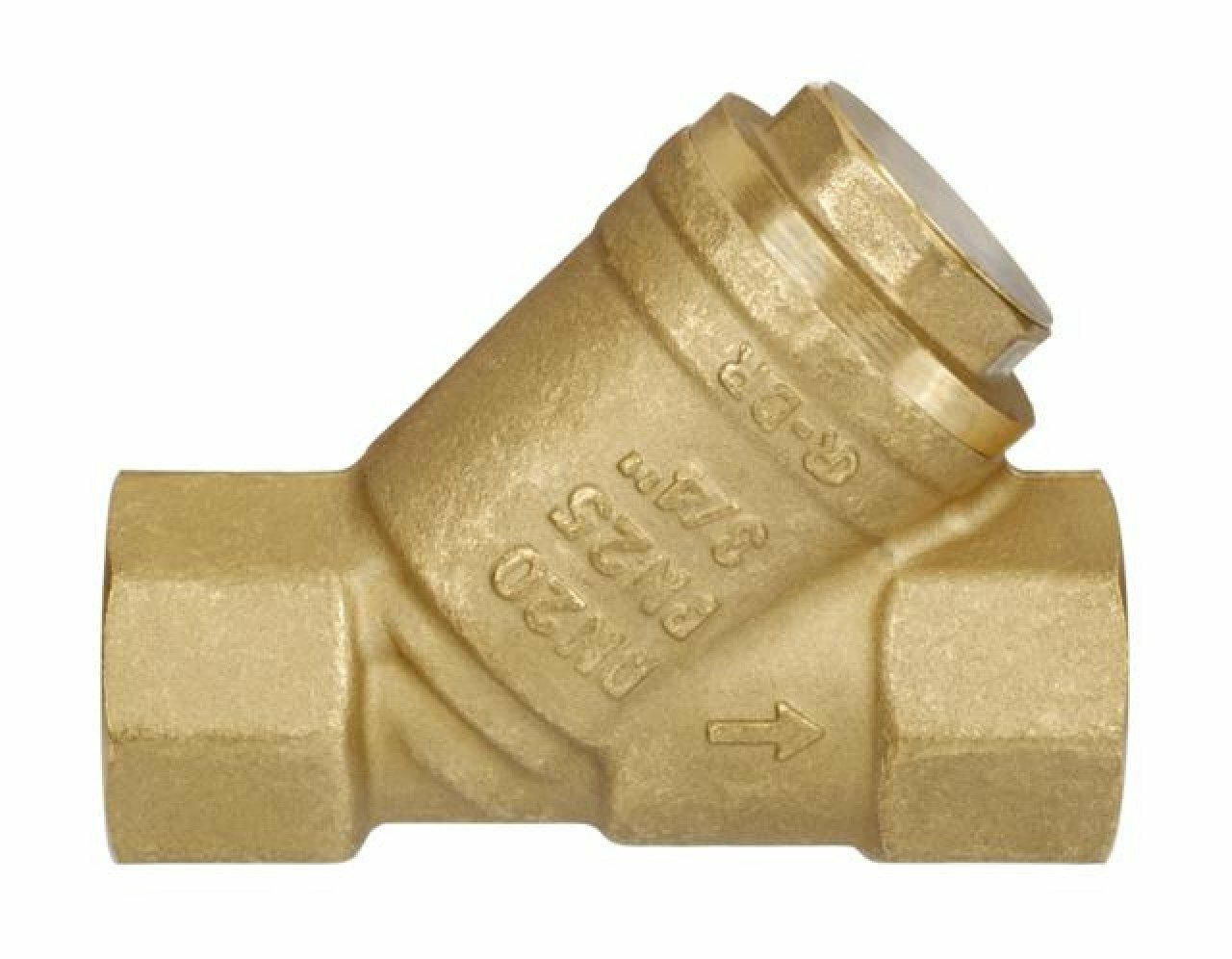 Фильтр сетчатый латунный FVR Ду 50, 2" ВР, Danfoss 065B8240