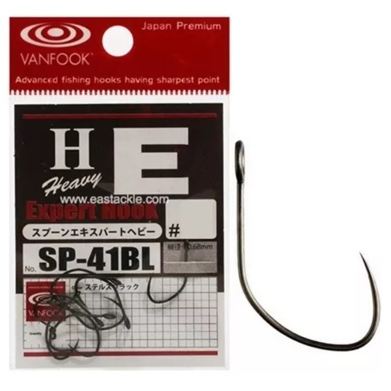 Крючки Vanfook SP-41BL stealth black #2