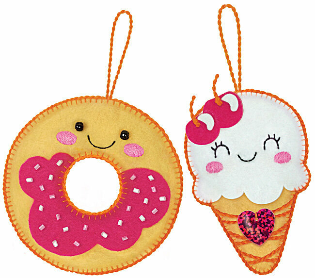 Клевер AF 38-313 Каваии-Френдз понч+айси набор из фетра для рукоделия и творчества