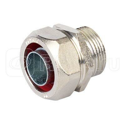 Муфта металлорукав-коробка DN 40, М40*1.5 наружная резьба, DKC 6014-40A