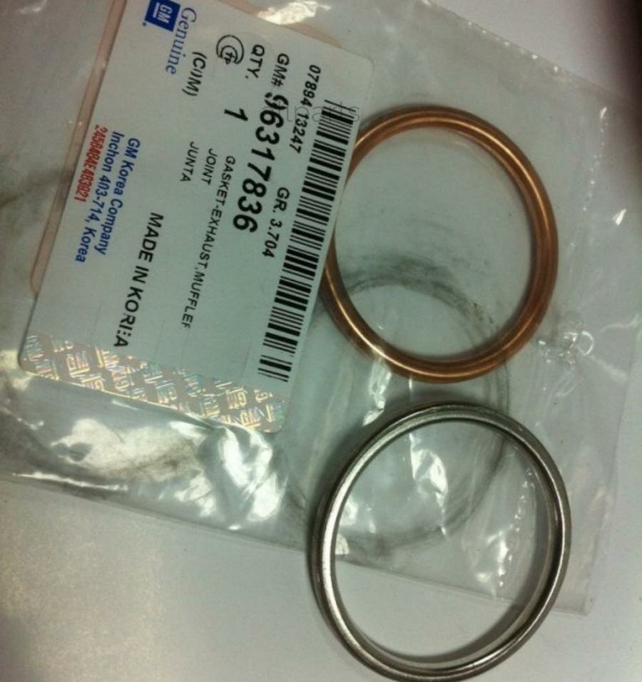 GENERAL MOTORS 96317836 Прокладка