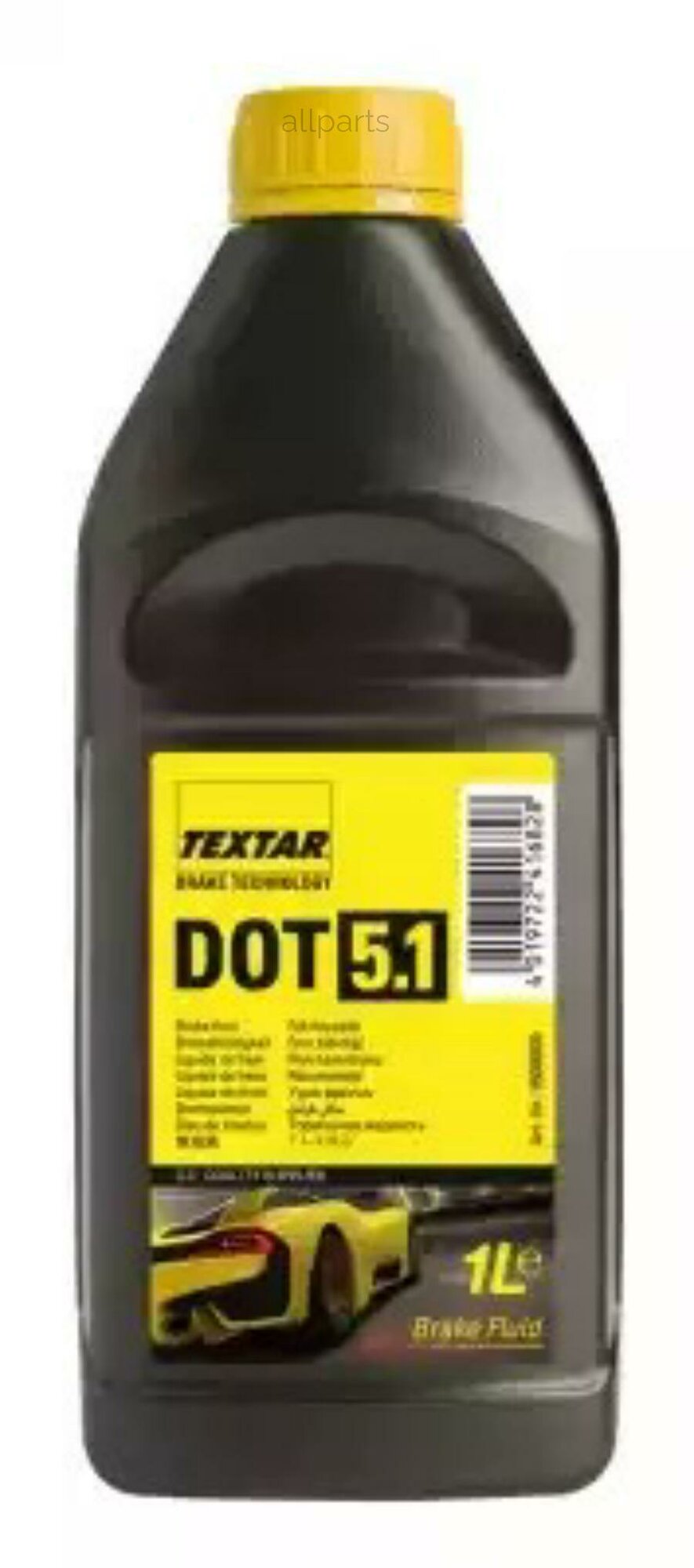 TEXTAR 95006600 Жидкость тормозная TEXTAR Brake Technology DOT5.1 1 л 95006600