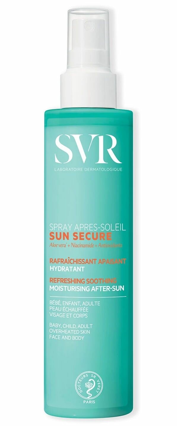 SVR Освежающий спрей после загара Spray Apres-Soleil Sun Secure