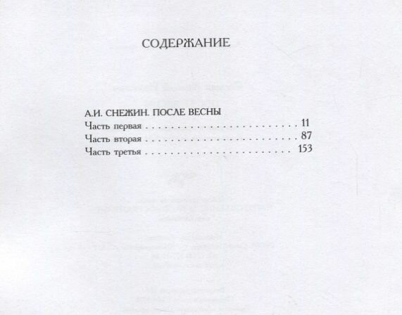 После весны