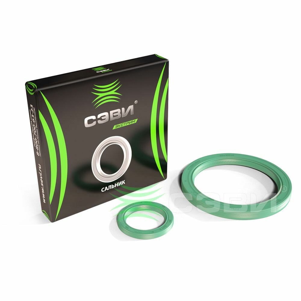 Сальник коленчатого вала передний и задний SEVI 8010 для LADA LARGUS, RENAULT LOGAN, MEGANE, SANDERO, CLIO