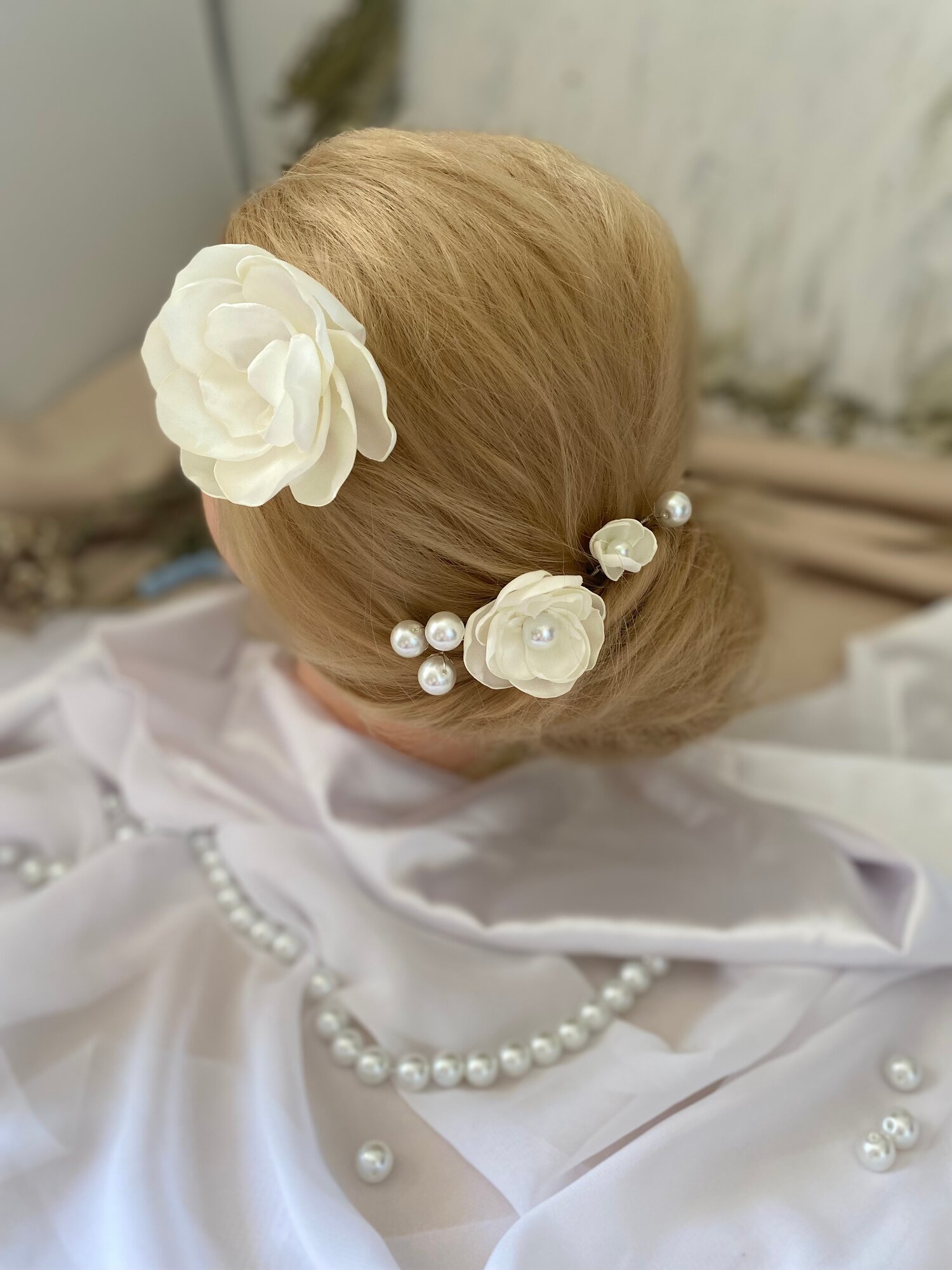 Украшение для причёски Casablancawedding