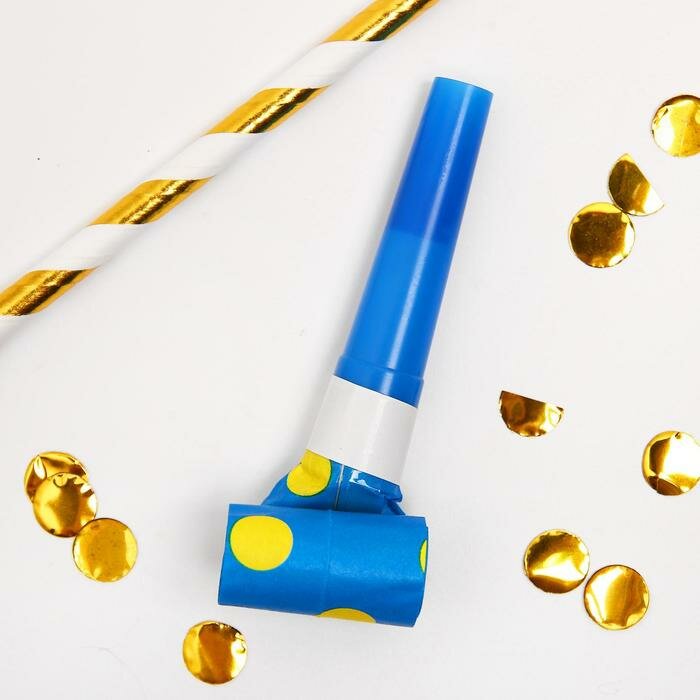 Дудка язычок «Горох», набор 6 шт.