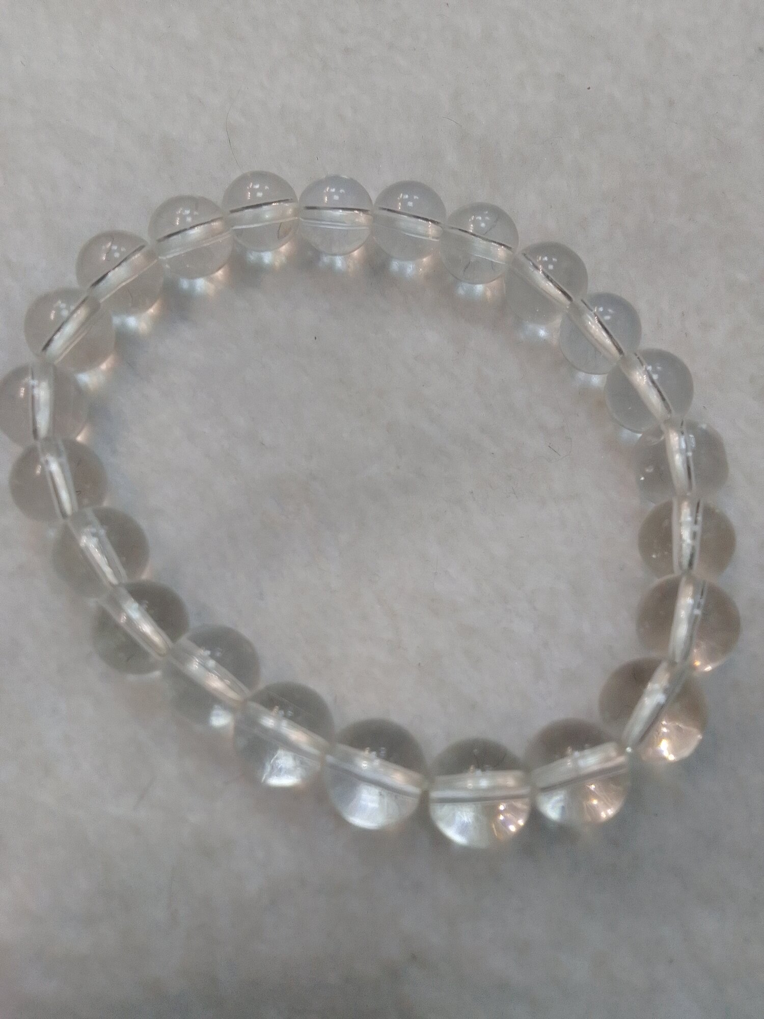 Браслет, горный хрусталь