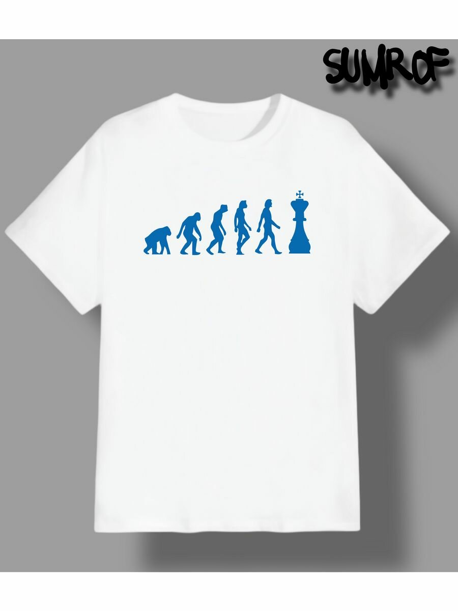 Футболка Zerosell эволюция evolution