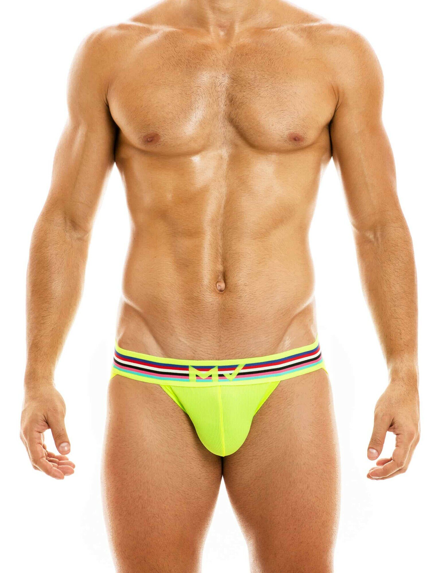 Трусы-джоки "Peace Jockstrap - Lime" / Modus Vivendi / Желтый / Размер L