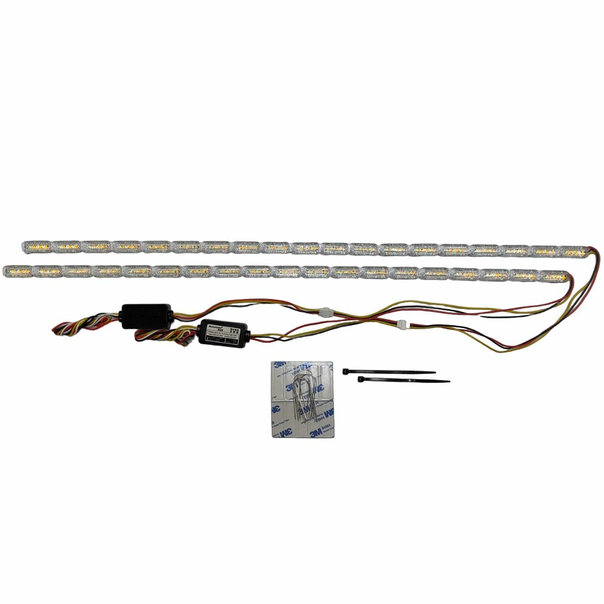 Дневные ходовые огни Aozoom ДХО 12V с бегущим поворотником, 60 см. (AOZOOM SUPERBRIGHT LED/DRL LIGHT)