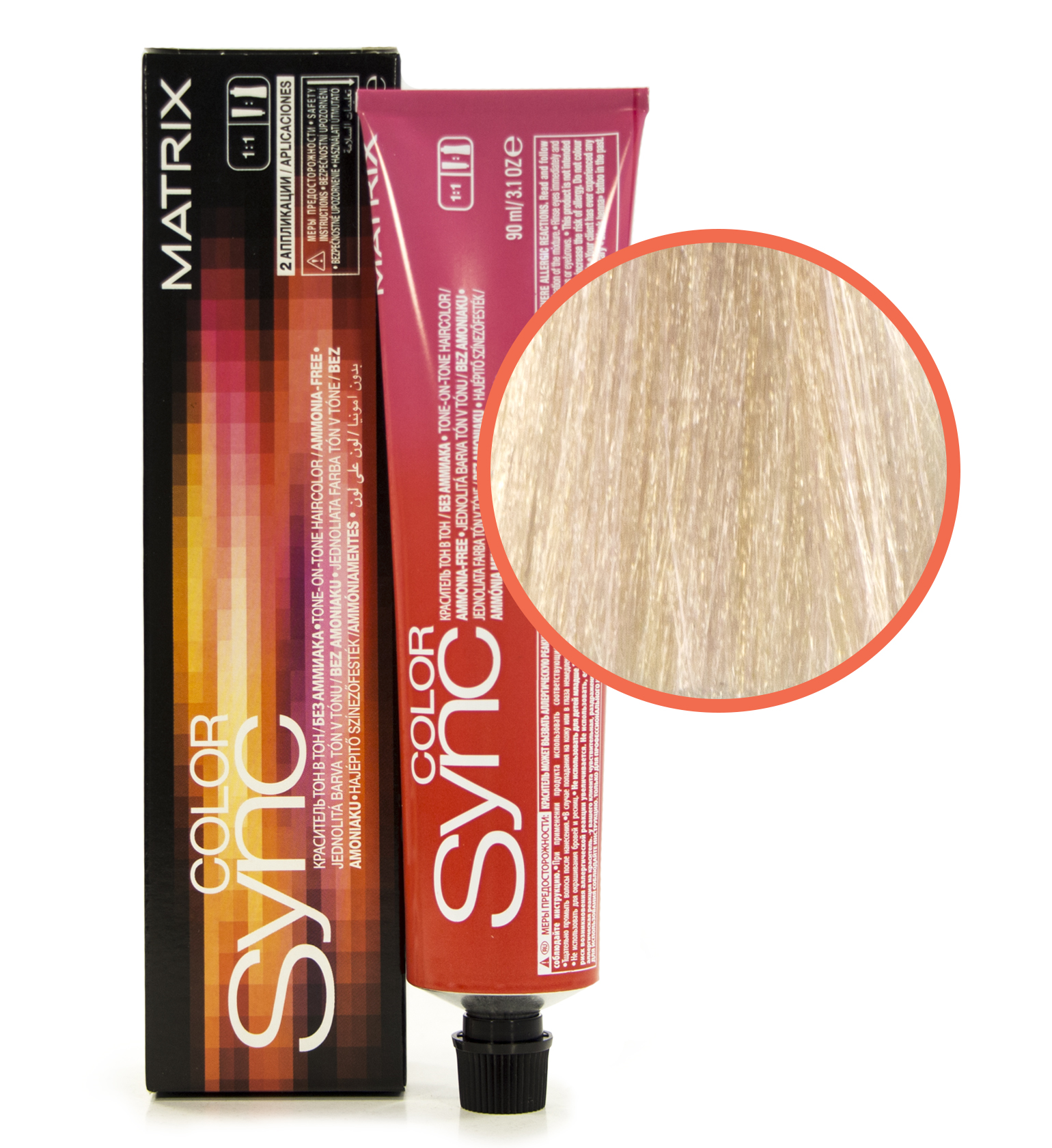 Краска для волос Mx Color Sync 9gv 90 мл