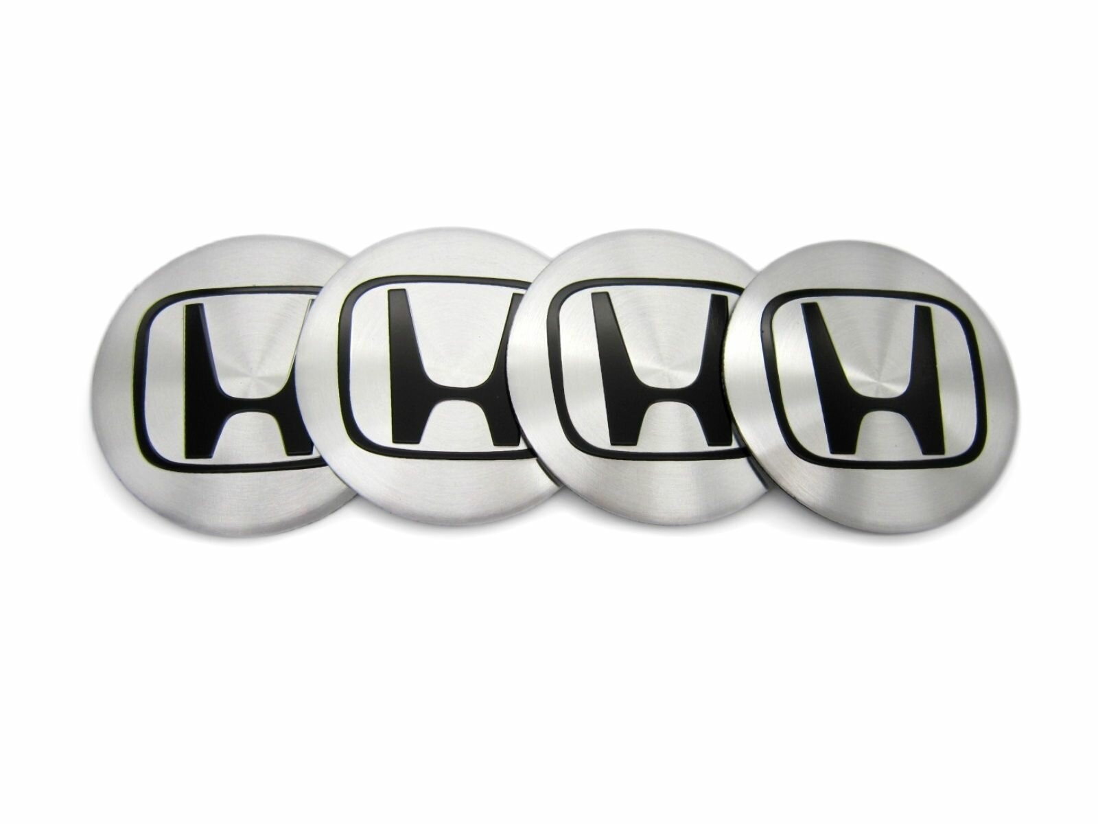 Наклейки на колесные диски Honda chrome D-45 mm