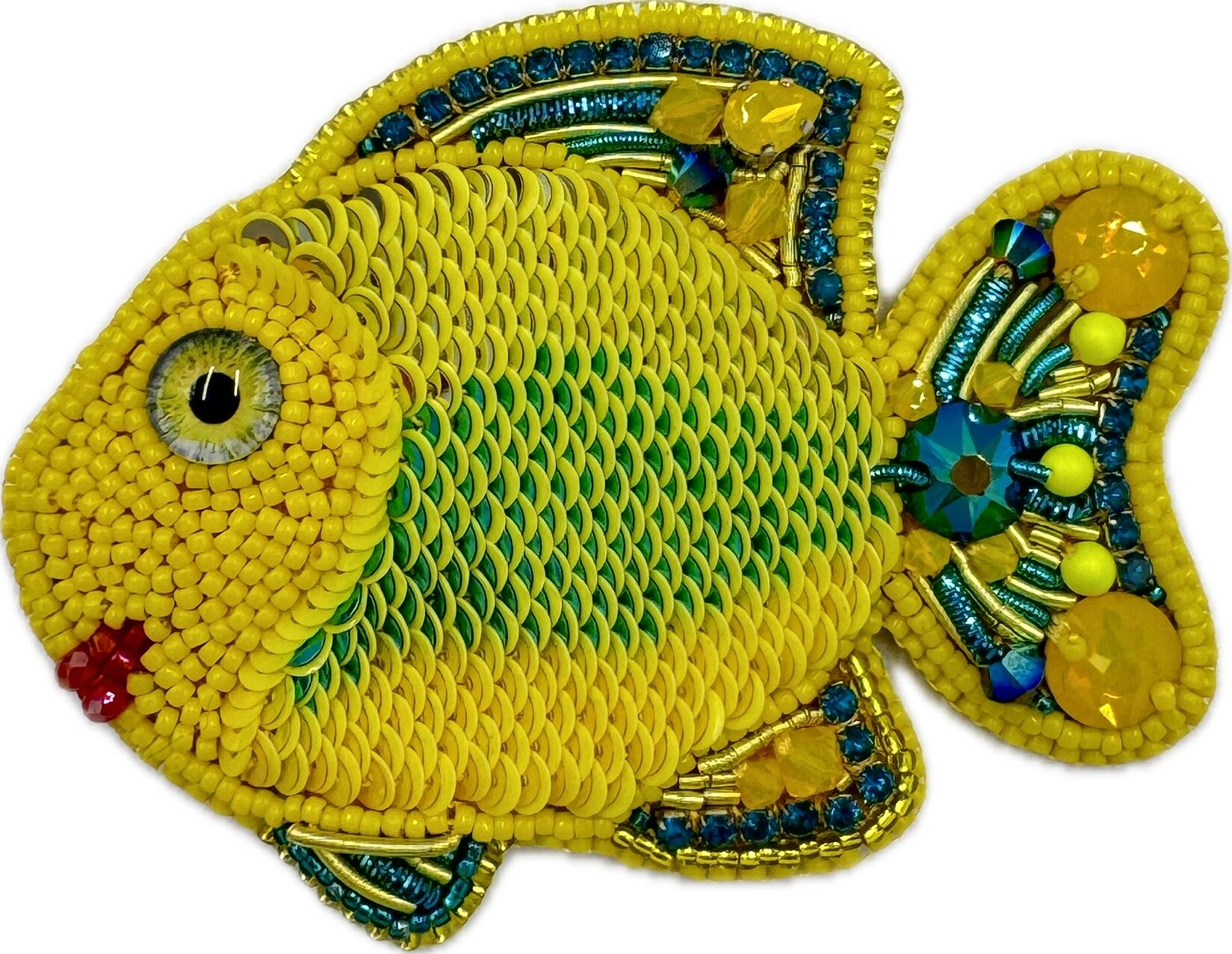 Брошь Королевство Птички & Бабочки