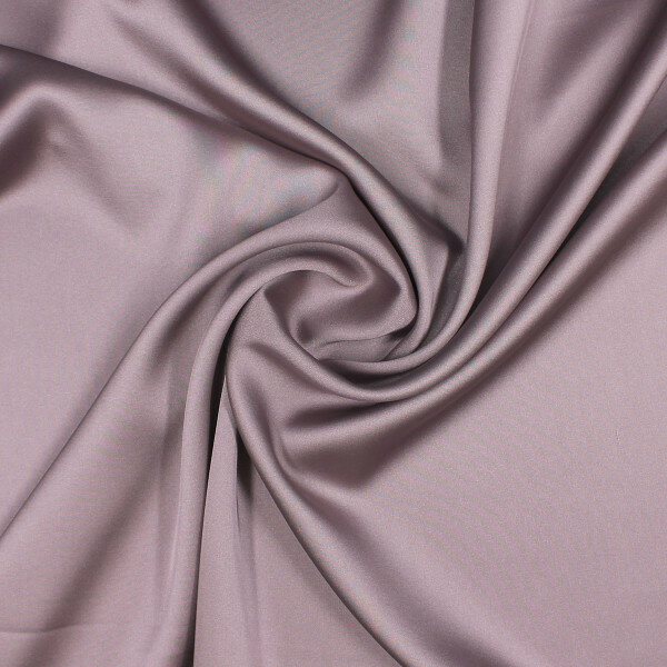 Атлас Ткани-100, розовый пепел, 96%/4%, 200г/м², отрез 1.4x1 м