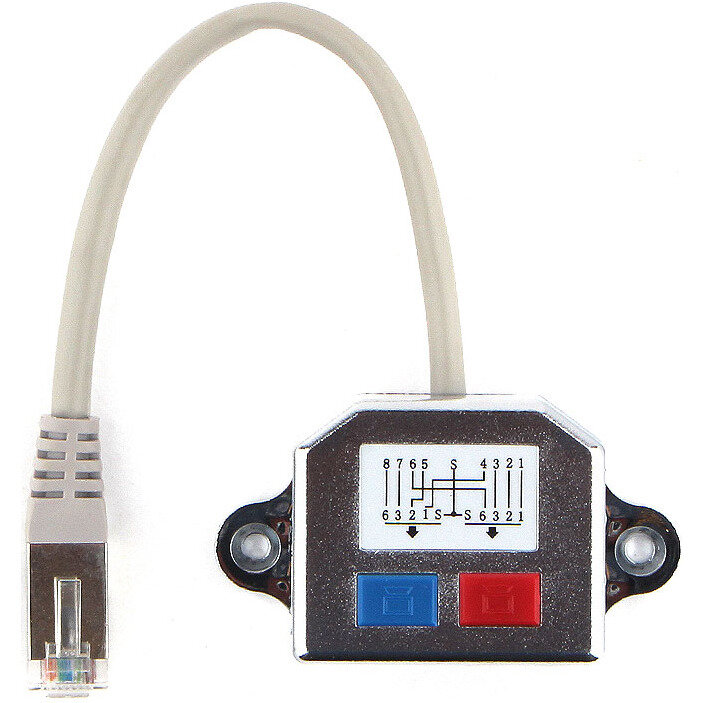Переходник RJ45 - RJ45 Cablexpert NCA-SP-02