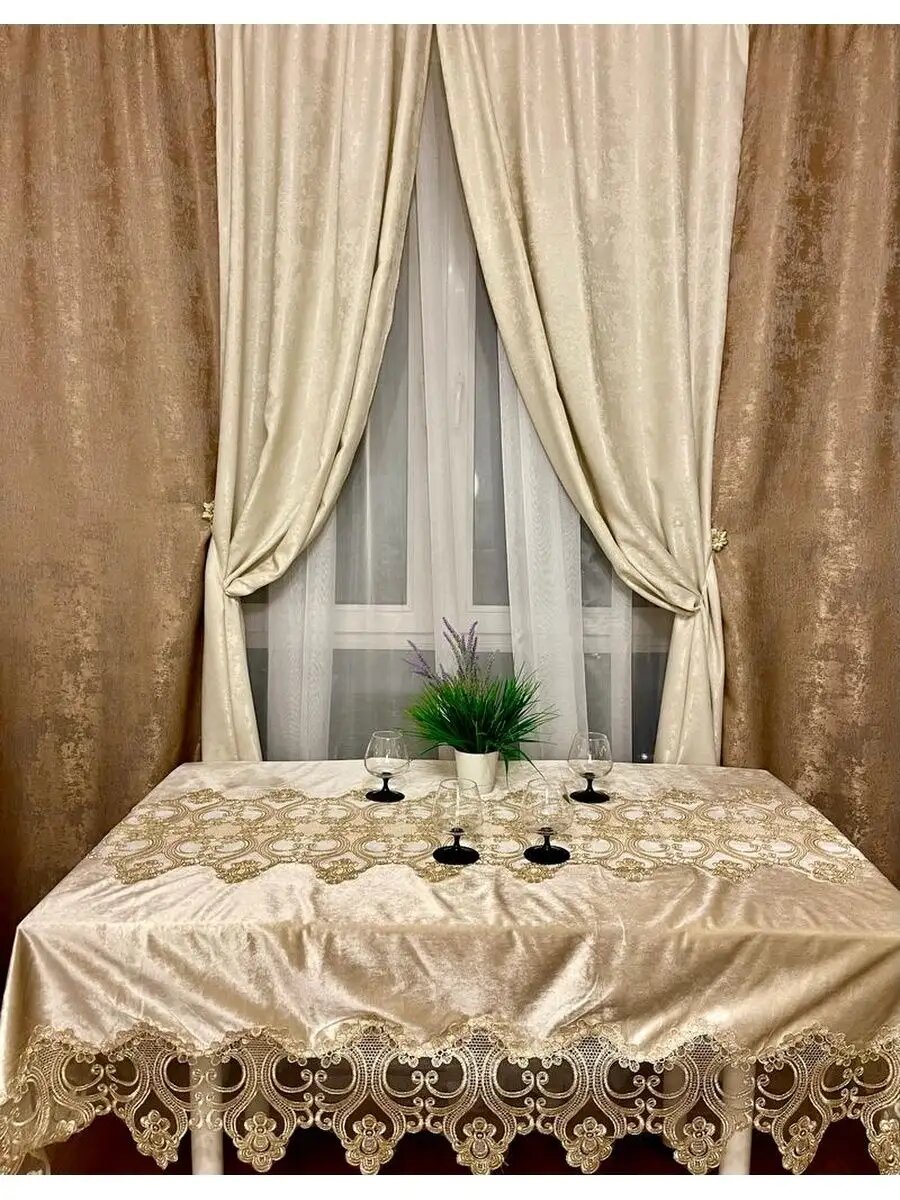 Скатерть Велюровая 150х220 g5