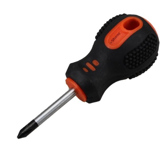 Отвертка крестовая, PH2x38мм, магнитный наконечник Sturm! 1040-03-PH2-38