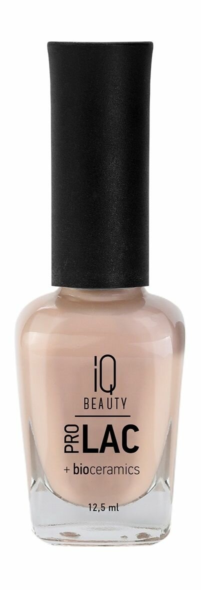 IQ BEAUTY Лак для ногтей укрепляющий с биокерамикой Nail polish PROLAC+bioceramics, 12,5 мл, 007