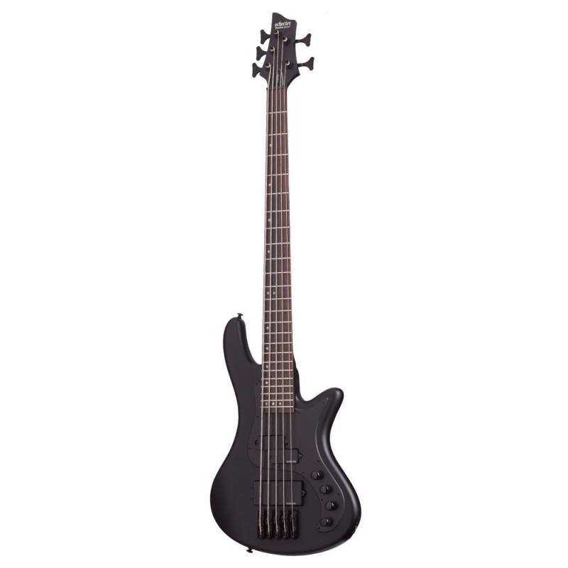 Schecter STILETTO STEALTH-5 SBK Бас гитара пятиструнная
