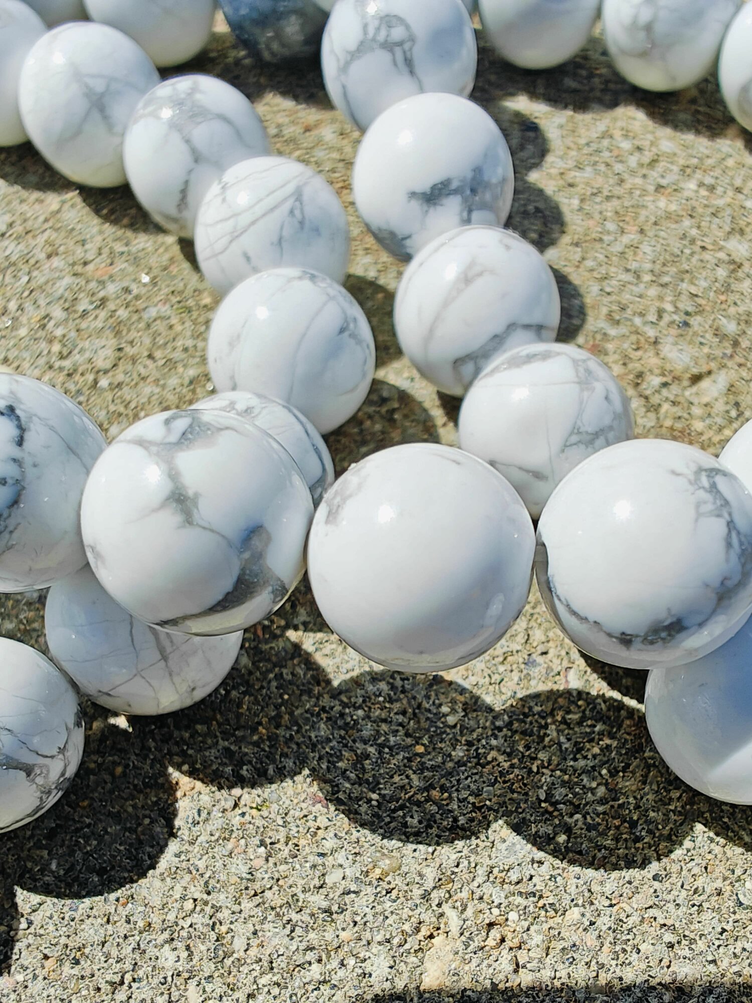 Кахалонг натуральный бусины шарик 10 мм, 36-38 см/нить, около 36 шт, для браслетов, бус, украшений