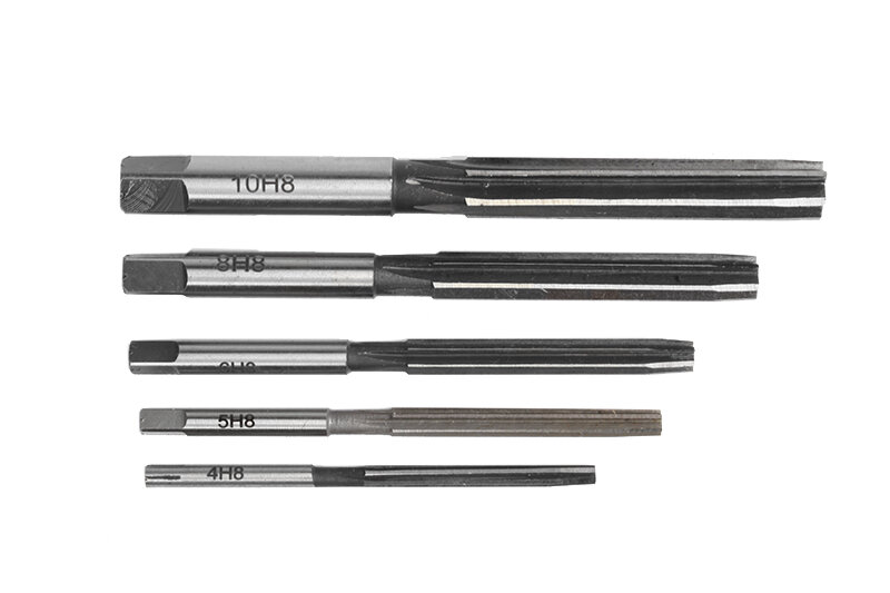 Набор разверток ручных 4-5-6-8-10мм H8 5 предметов