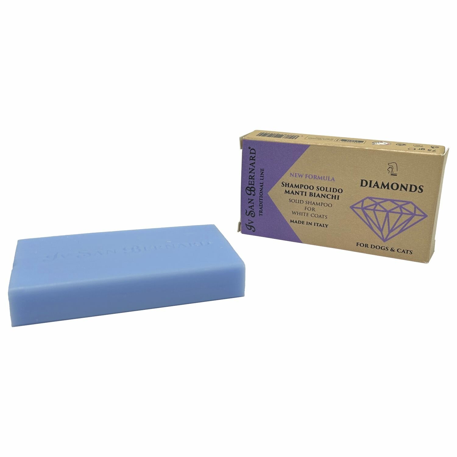 ISB Traditional Line Dianonds Шампунь-мыло отбеливание и восстановление яркости окраса 75 г